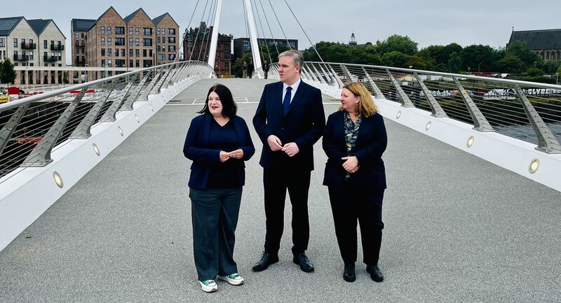 Bridge ceremony marks countdown to public opening